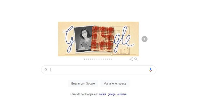 El Google Doodle “Honrando a Ana Frank”: por qué una fecha como hoy | ANR